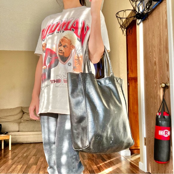 Bags | Vintage Geonardi Leather Tote | Poshmark